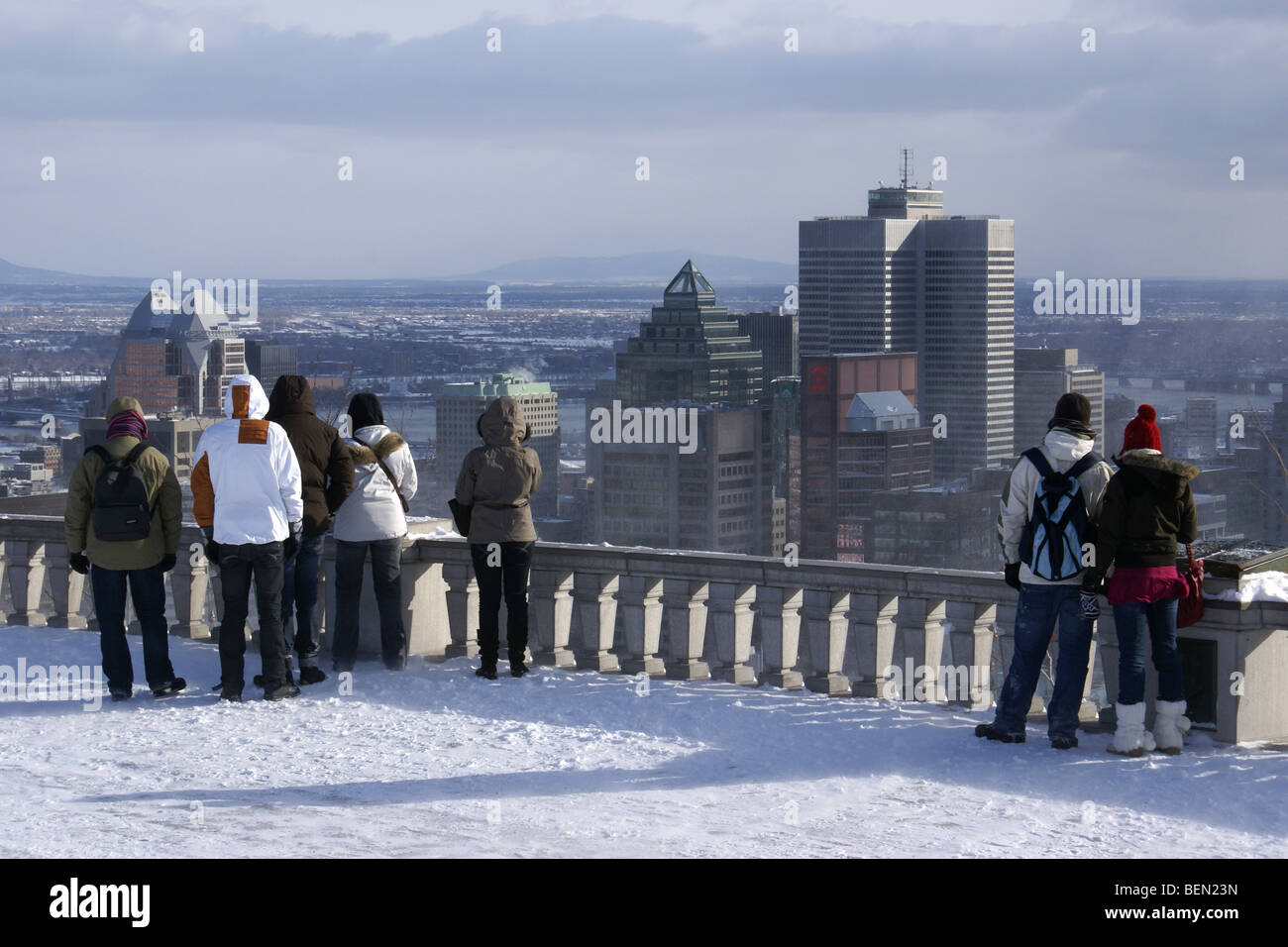 Montreal skyline mont royal hi-res stock photography and images - Alamy