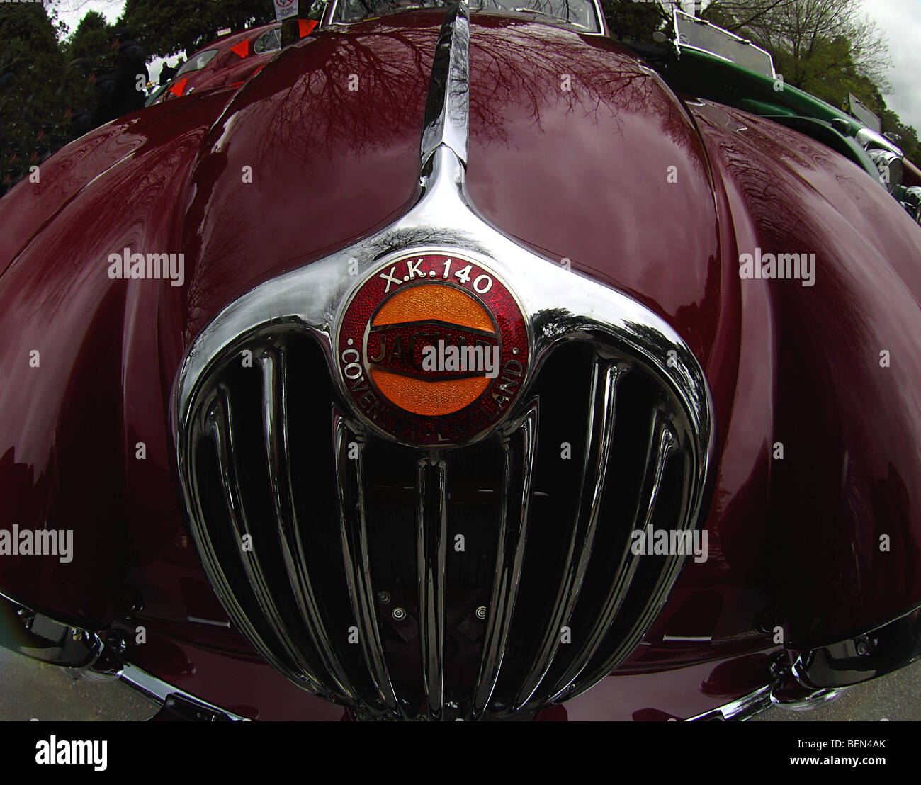 Jaguar xk 140 hi-res stock photography and images - Alamy