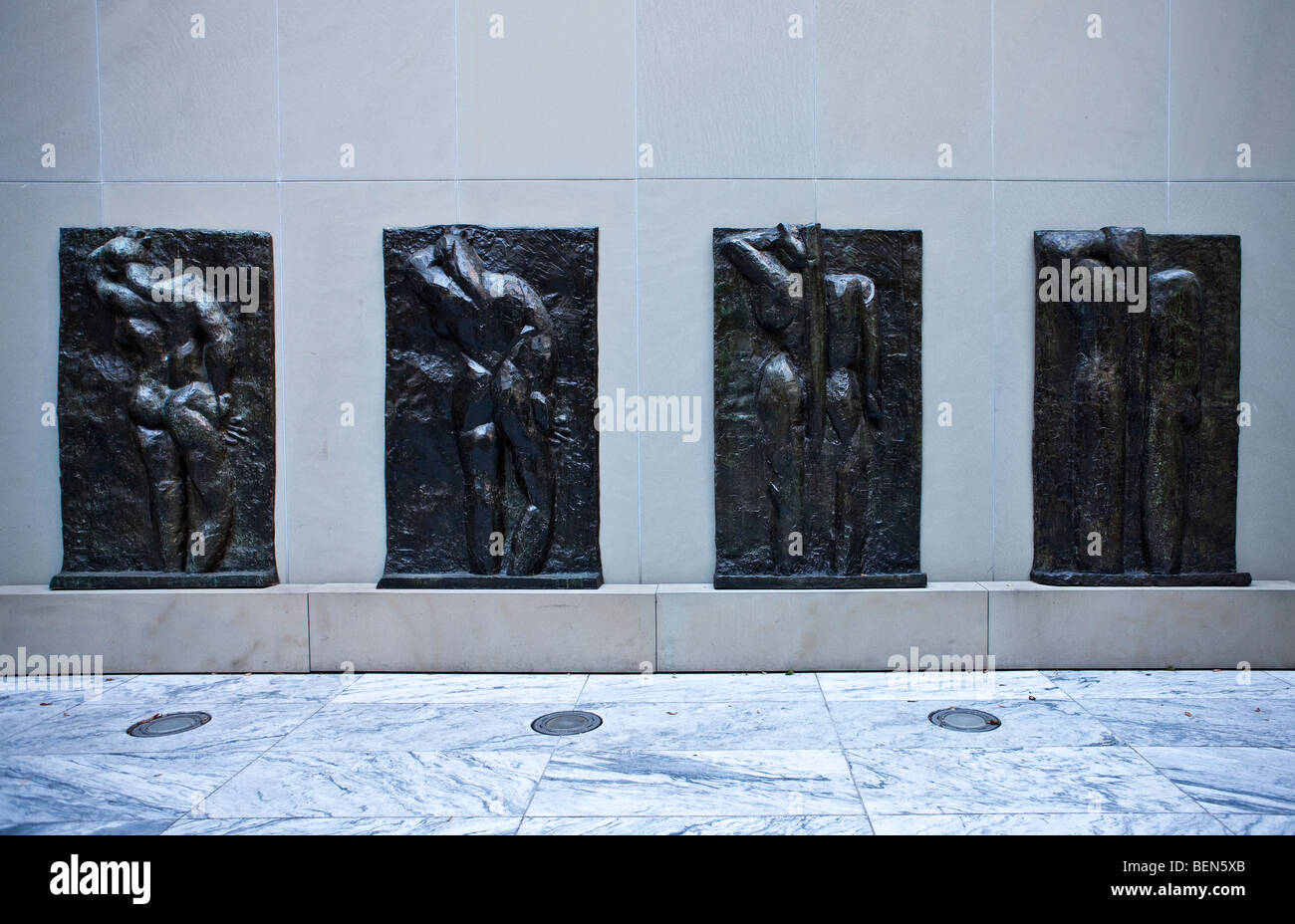 U.S.A., New York,Manhattan.the rest area of the MoMA Stock Photo - Alamy