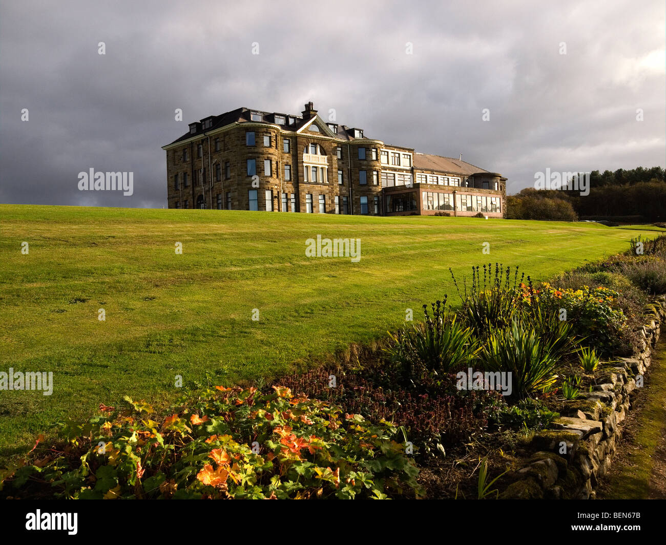 Raven Hall Hotel at Ravenscar North Yorkshire Stock Photo - Alamy