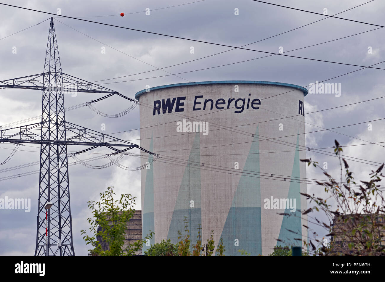 RWE Energy gas-fired power station, Germany Stock Photo - Alamy