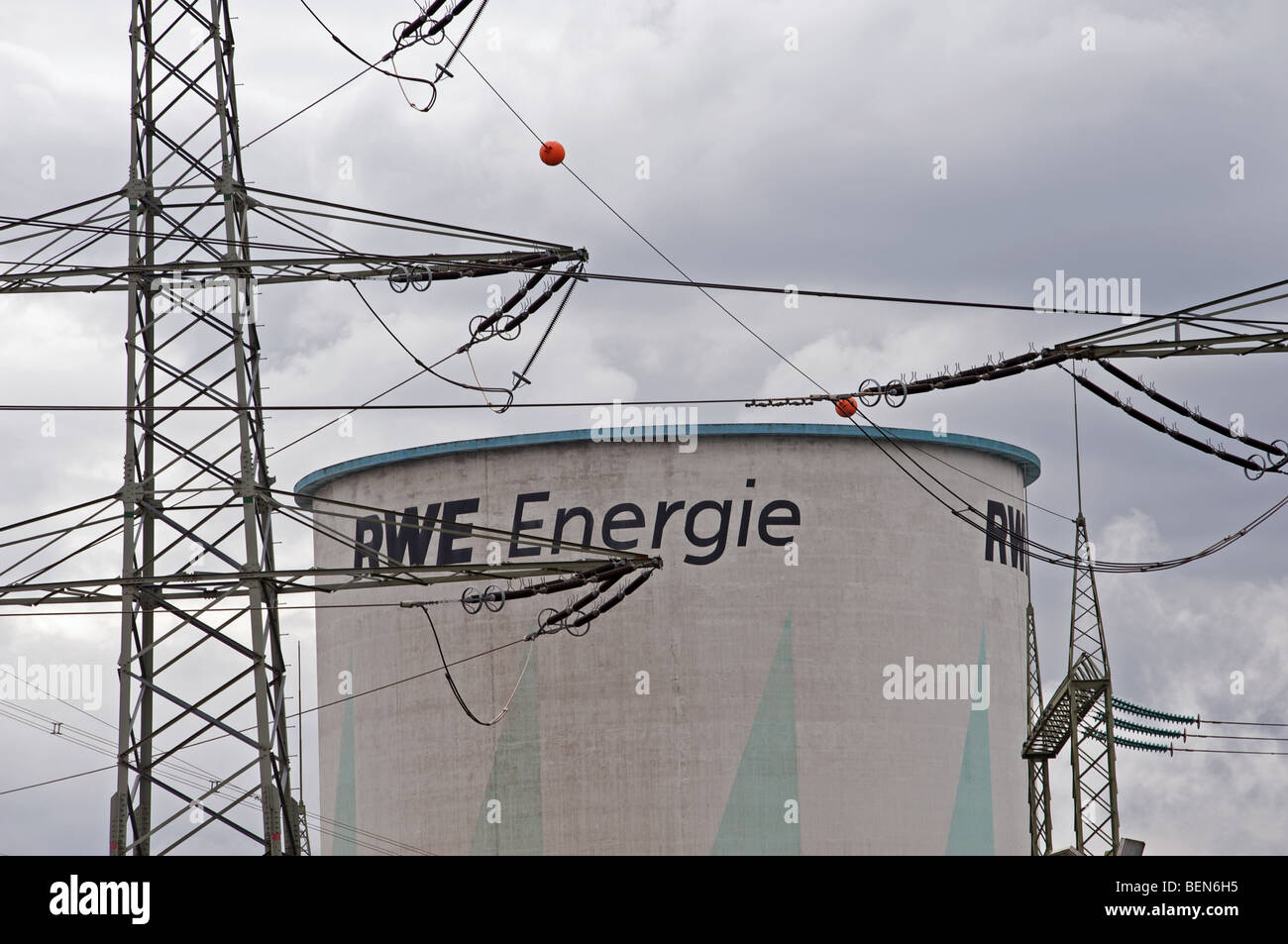 RWE Energy gas-fired power station, Germany Stock Photo - Alamy