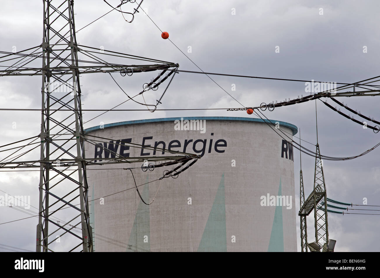 RWE Energy gas-fired power station, Germany Stock Photo - Alamy