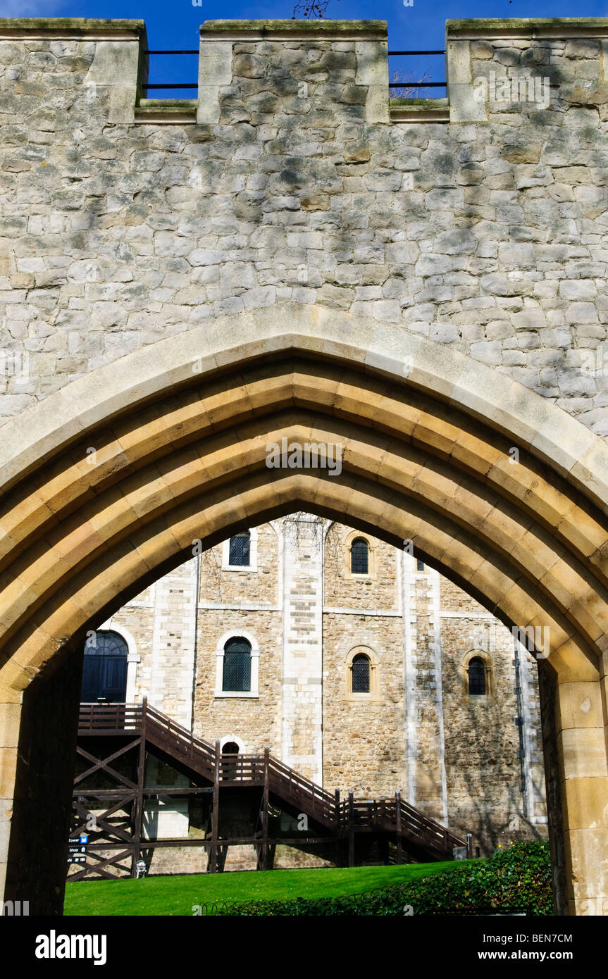 Tower of London historic building in England Stock Photo - Alamy