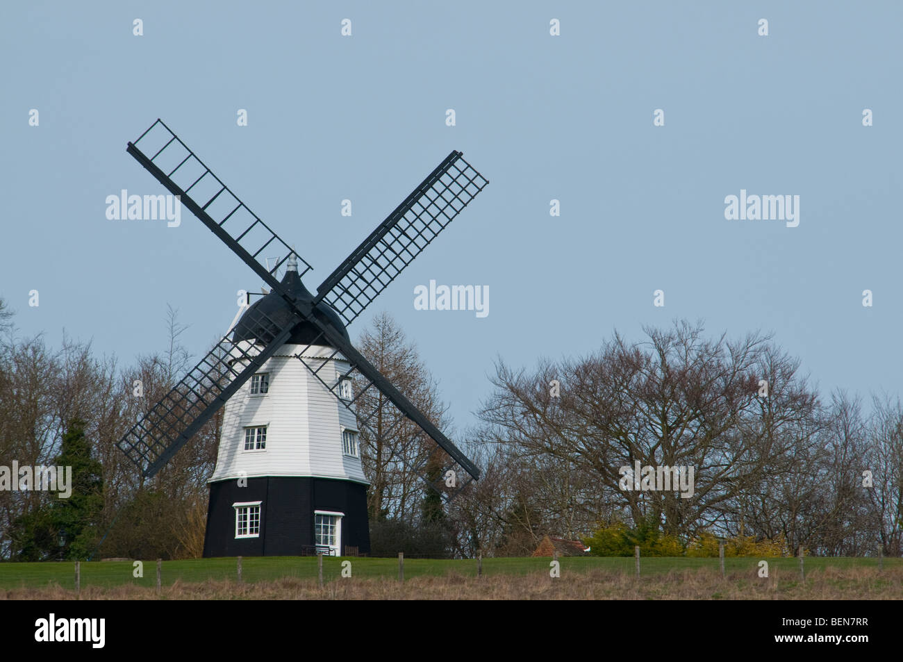 Cobstone Mill is a smock windmill restored in the 1960's for the film ...