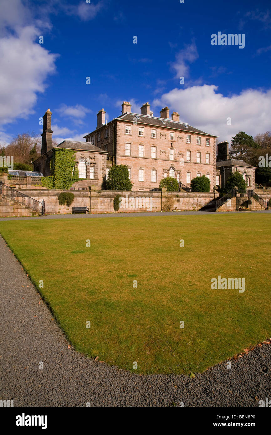 Pollok House in Glasgow on a lovely summer day, a popular wedding venue ...