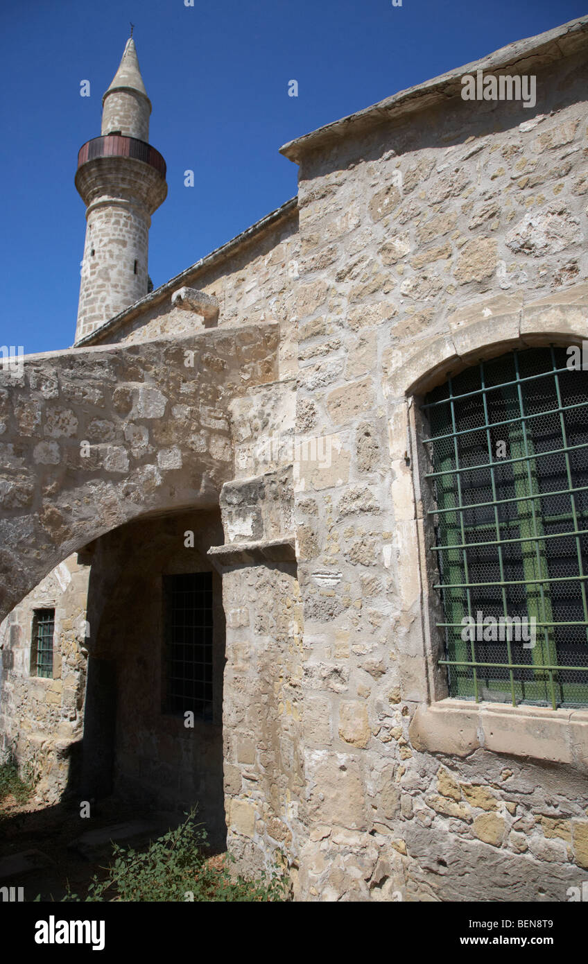green traditional painted turkish windows in the small 11th century ...