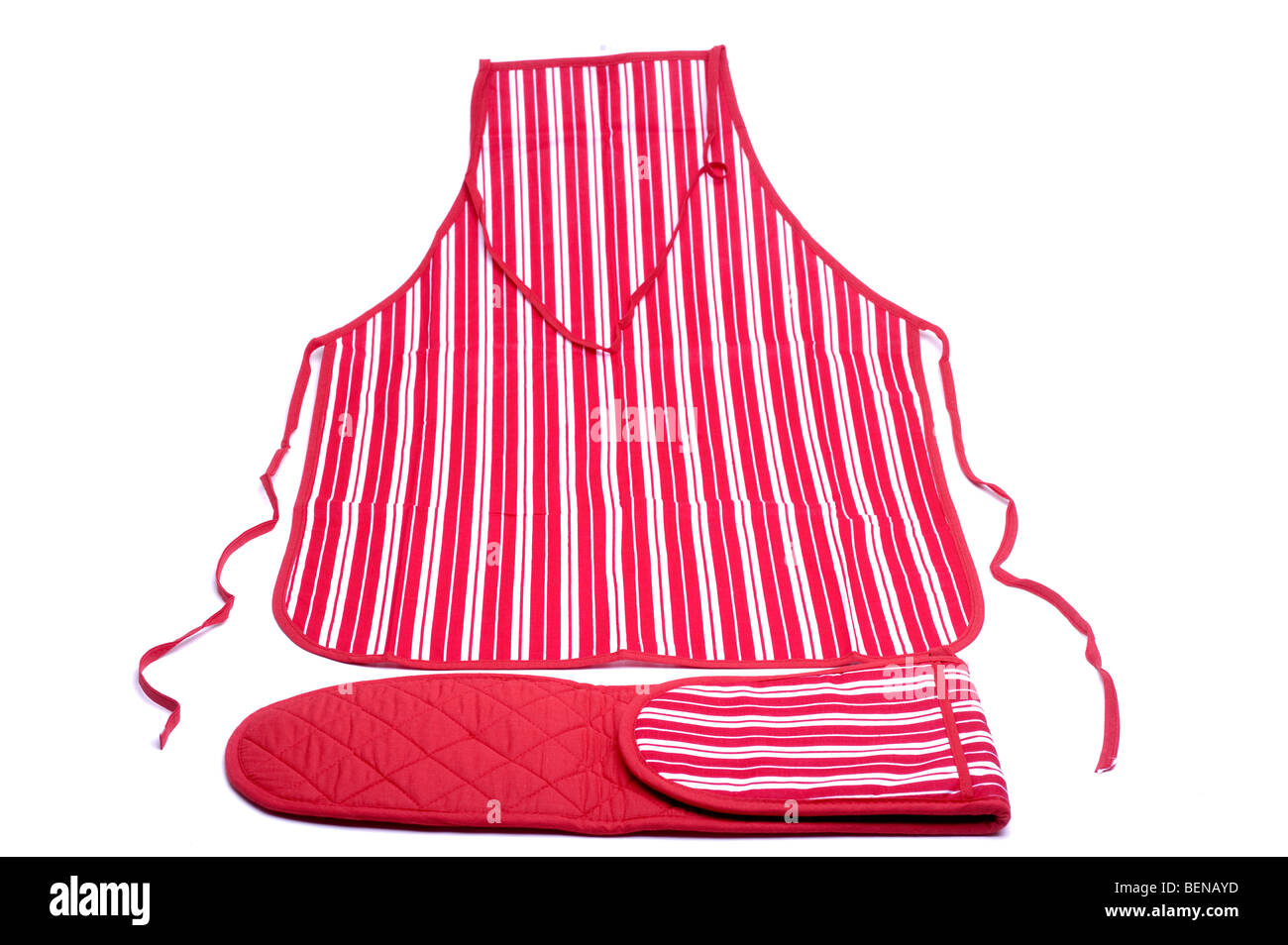 Striped red apron hi-res stock photography and images - Alamy