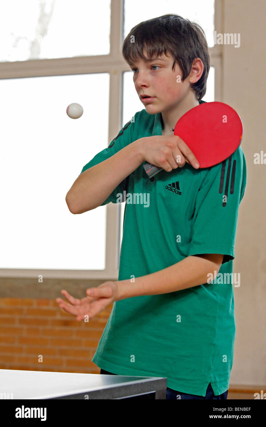Child Table Tennis High Resolution Stock Photography and Images - Alamy