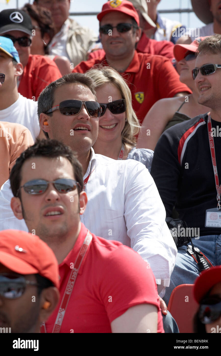 Ferrari fans f1 grand hi-res stock photography and images - Alamy