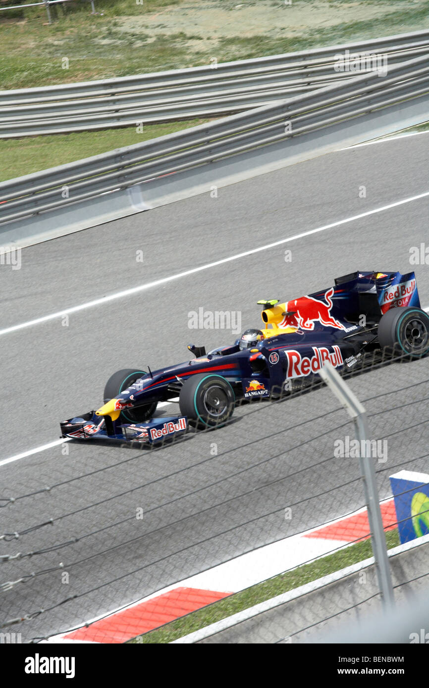 Red bull on formation lap Circuit de Catalunya Barcelona Grand Prix ...