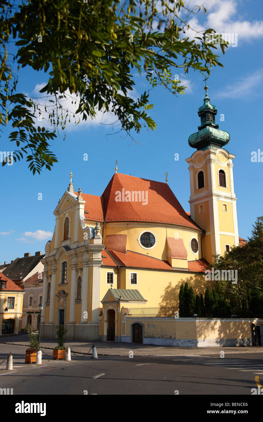 Carmelite church - ( Győr ) Gyor Hungary Stock Photo - Alamy