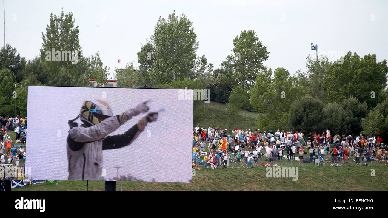 Jenson button at the catalunya circuit hi-res stock photography and ...