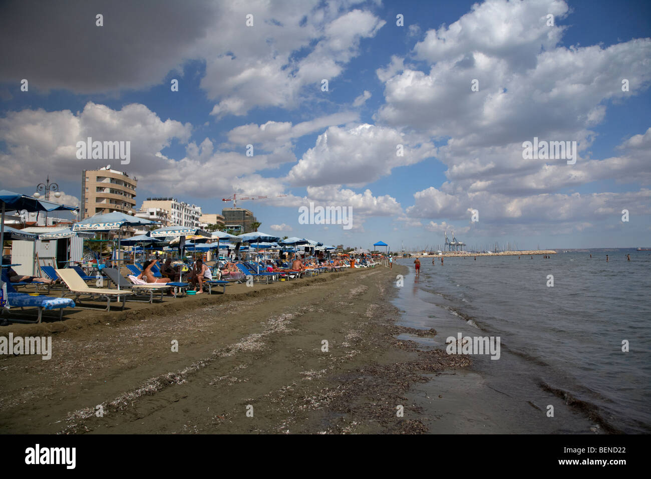 Larnaka beachfront cyprus hi-res stock photography and images - Alamy