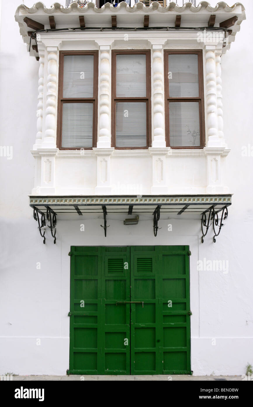 buildings in ibiza, a beautiful and white island of spain Stock Photo ...