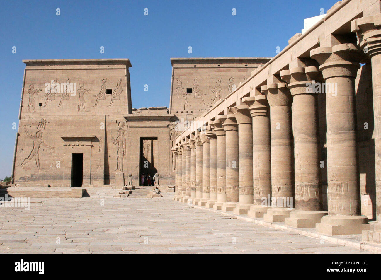 Temple of isis hi-res stock photography and images - Alamy