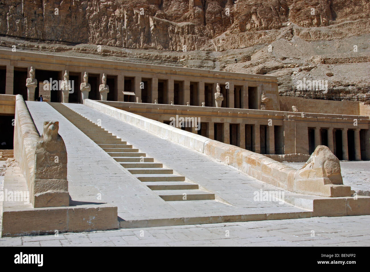 Temples of deir el bahari hi-res stock photography and images - Alamy