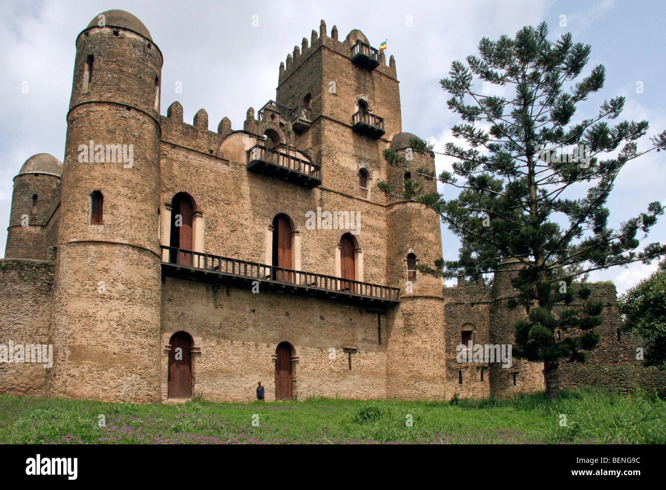 Fasilides Castle / Fasil Ghebbi in Gondar / Gonder, Amhara, Ethiopia ...