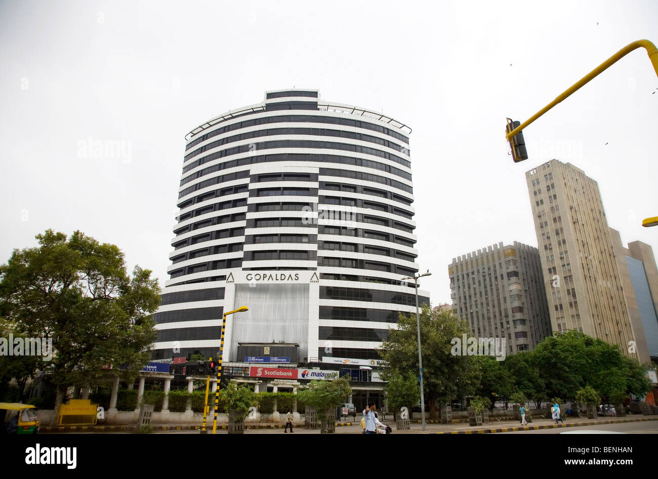 Gopaldas building Connaught Place New Delhi India Stock Photo - Alamy