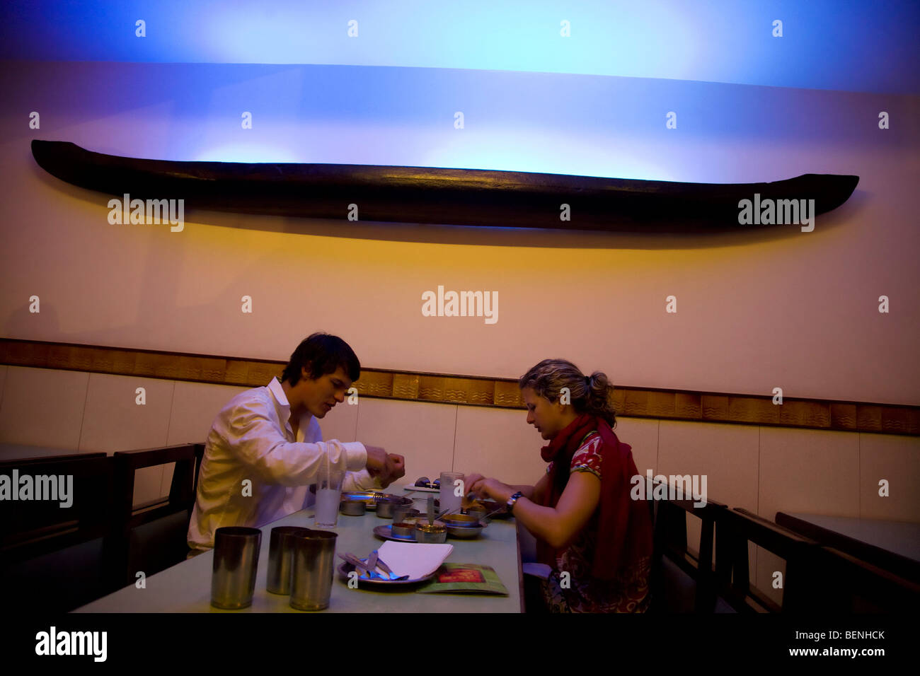 Sagar Ratna Restaurant in Defence Colony Delhi India Stock Photo - Alamy