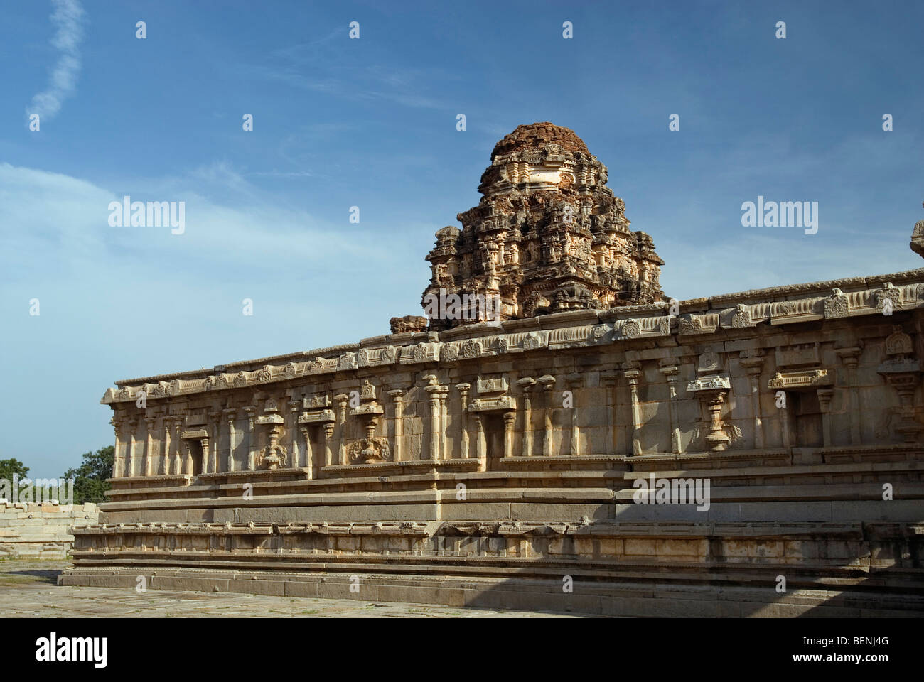 The Vitthala Temple built in the 15th century A.D. during the reign of ...