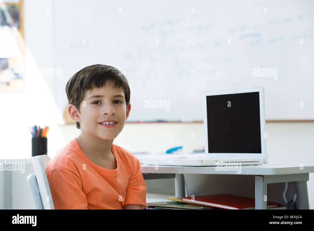 Elementary school student, portrait Stock Photo - Alamy