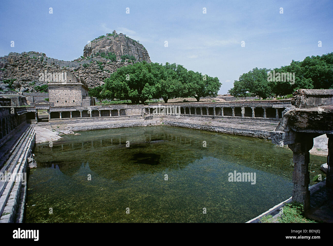 Gingee Fort Tamil Nadu India Stock Photo - Alamy