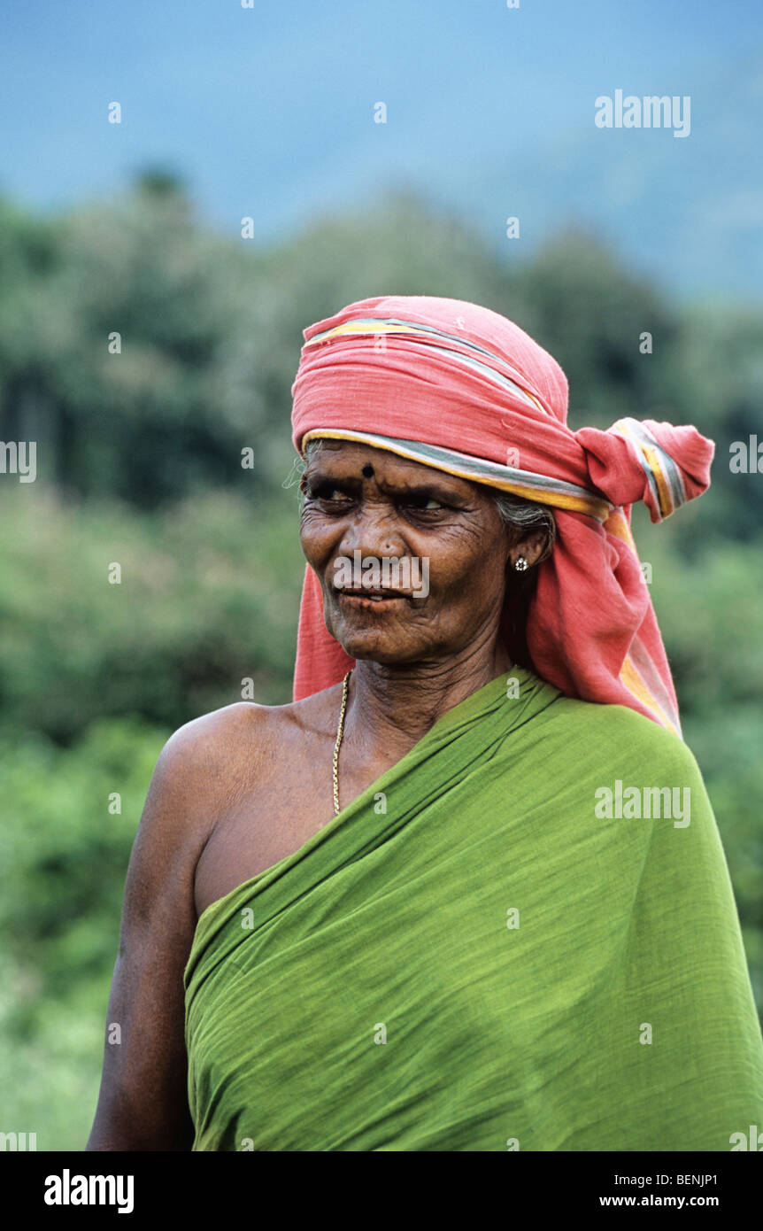 Tribal woman at attappadi hi-res stock photography and images - Alamy