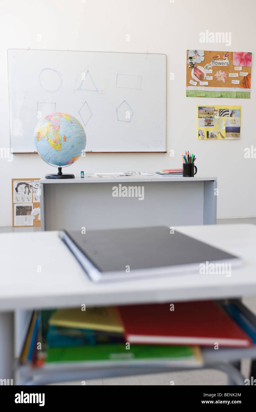 Primary School Desks And Chairs Stock Photos & Primary School Desks And ...