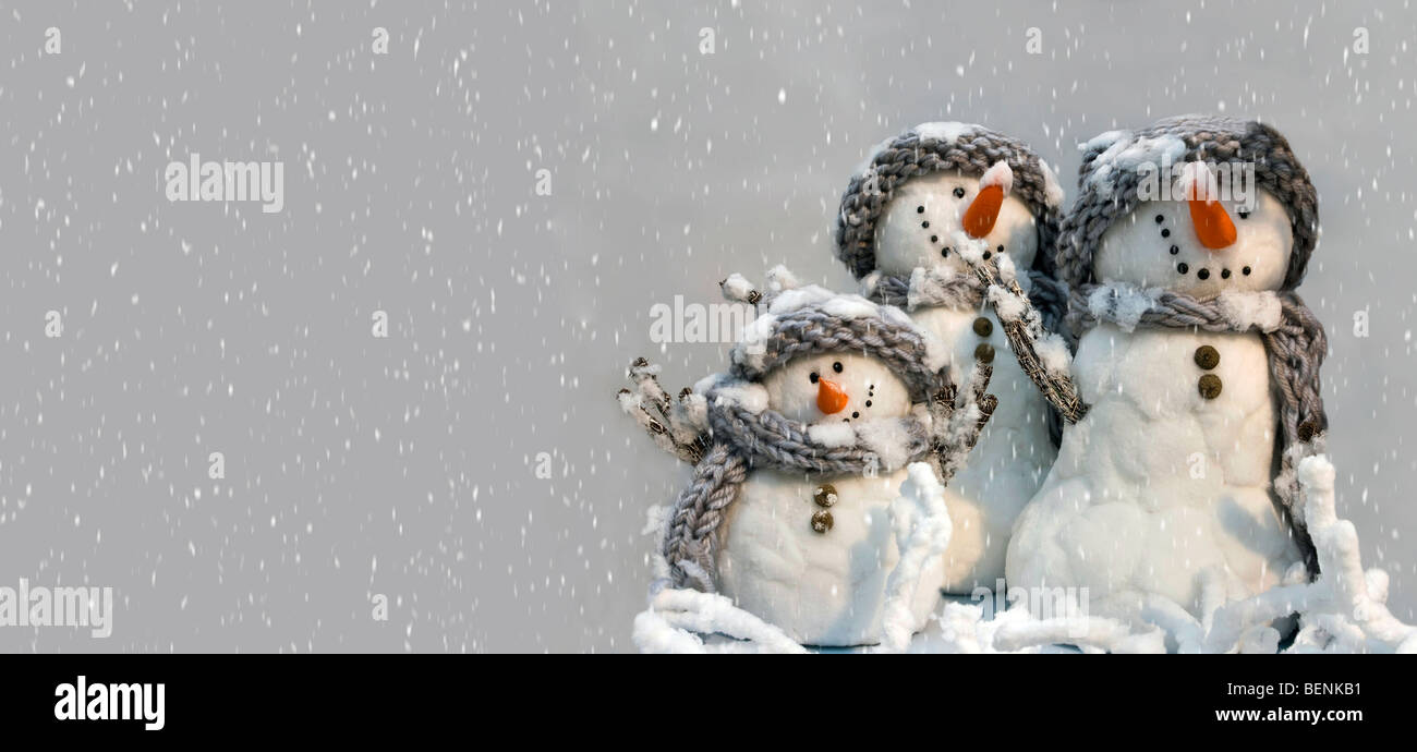 Snowman greetings card hi-res stock photography and images - Alamy
