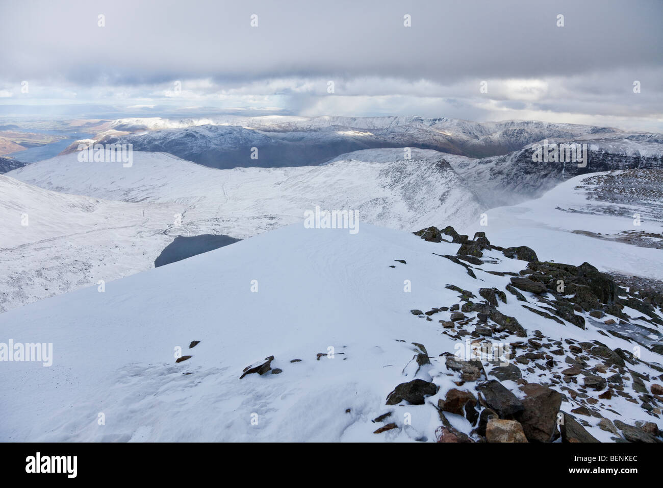 Helvellyn winter hi-res stock photography and images - Alamy