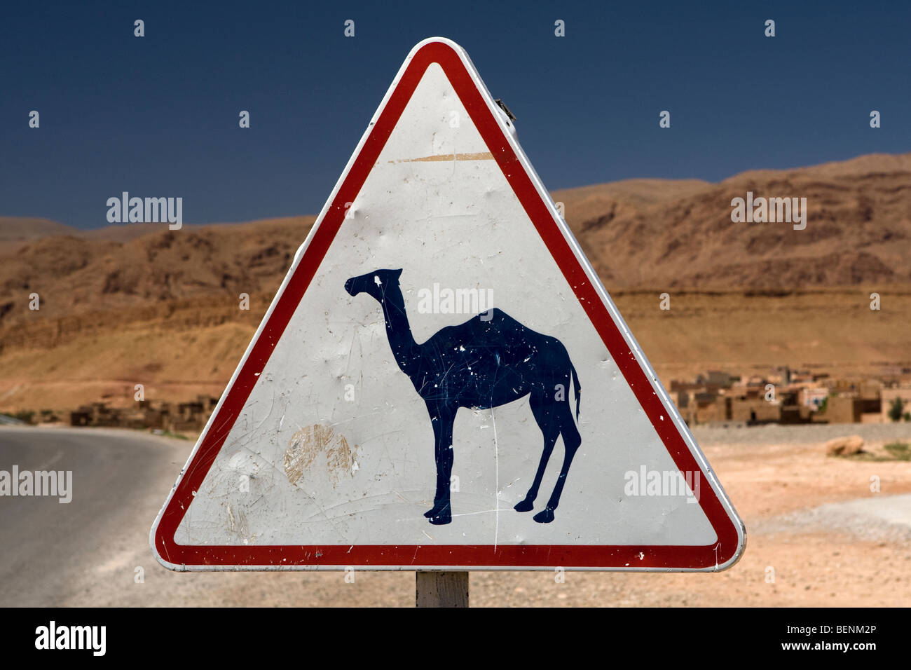 Camel road sign hi-res stock photography and images - Alamy