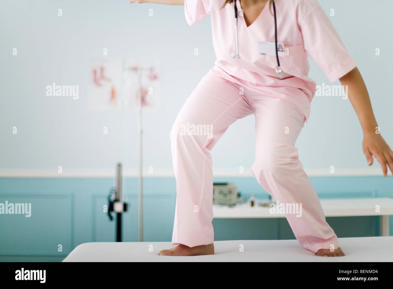 Nurse Feet Up Stock Photos & Nurse Feet Up Stock Images - Alamy