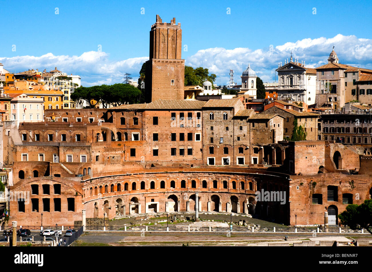 Trajan's Market (Mercatus Traiani), Rome, Italy Stock Photo - Alamy