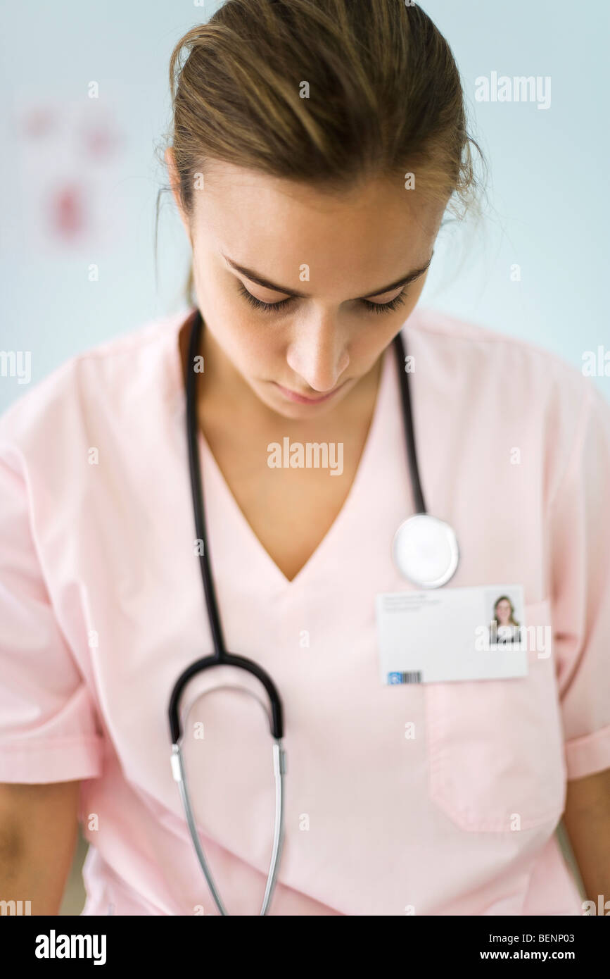 Sad Nurse High Resolution Stock Photography and Images - Alamy