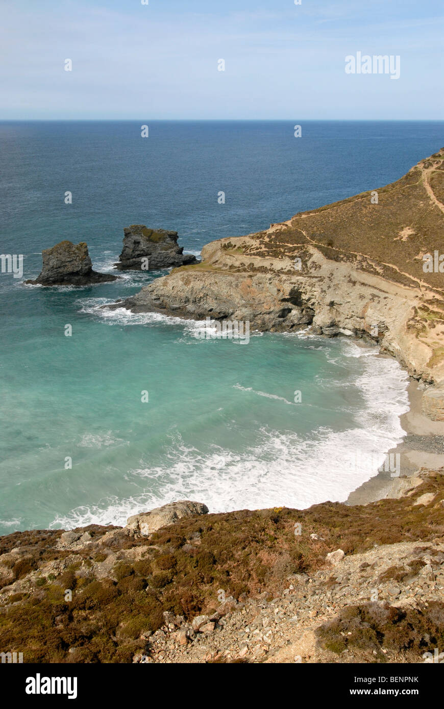 Trevellas cove hi-res stock photography and images - Alamy