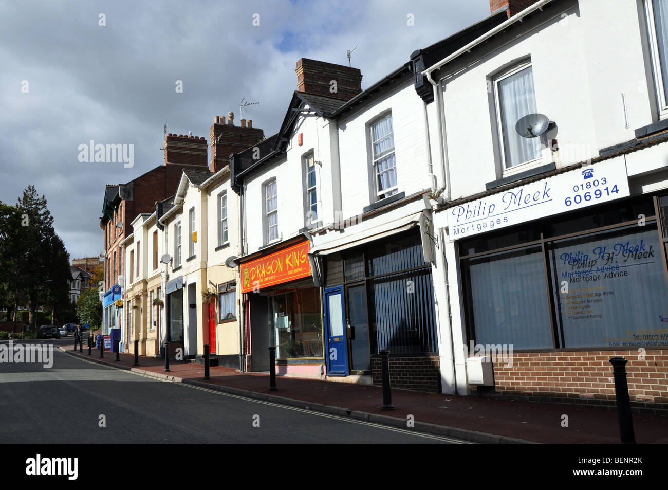 Walnut road Chelston Torquay Devon Stock Photo - Alamy
