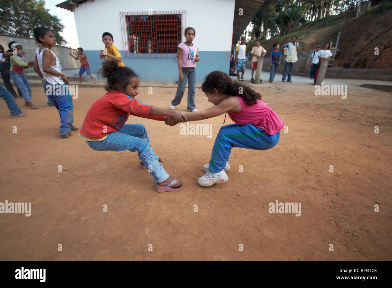 BRAZIL Slum dwelling children in an after school care center, Sao Paulo ...