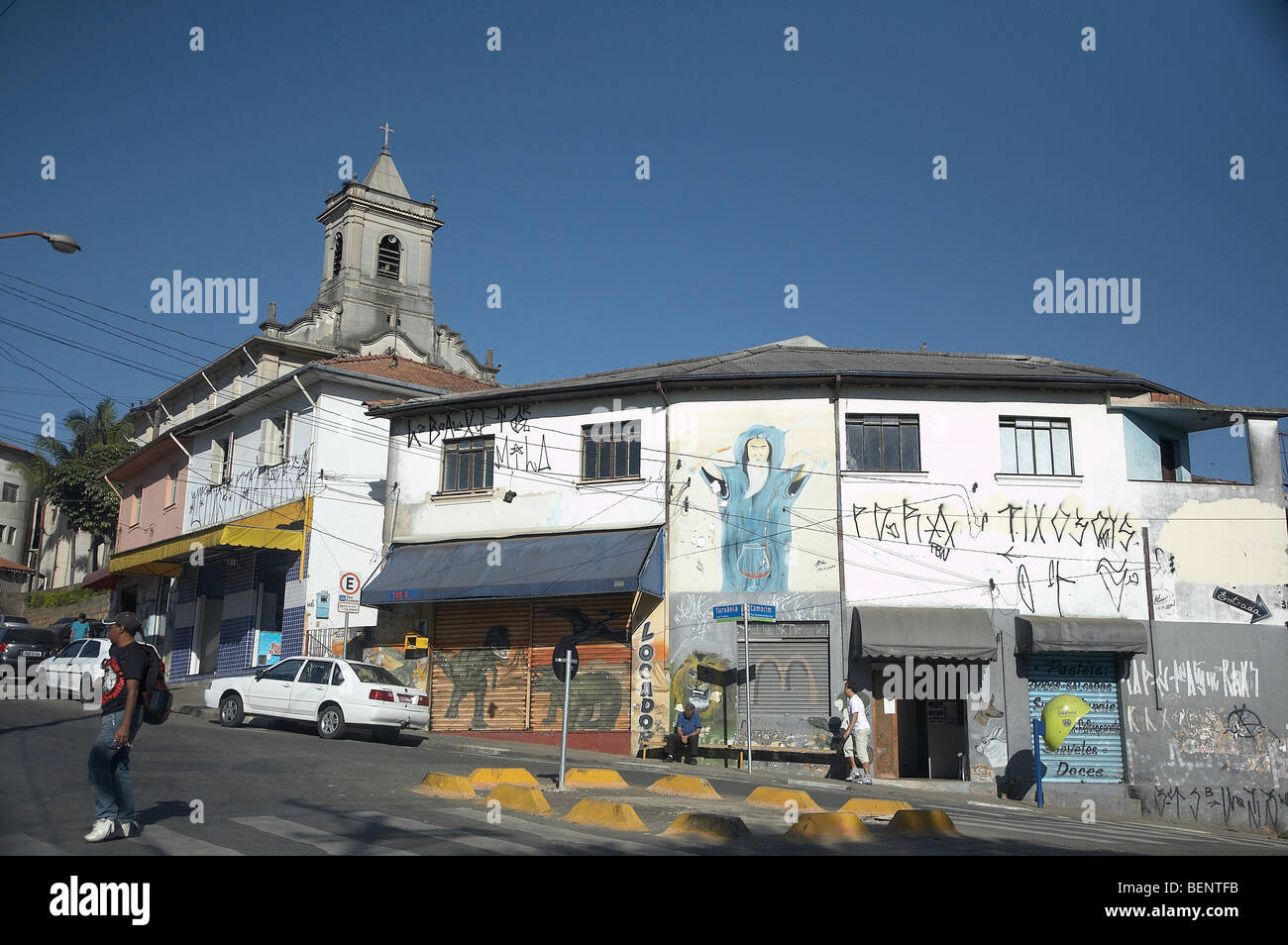 BRAZIL Street scenes in Sao Paulo. PHOTO by SEAN SPRAGUE Stock Photo ...