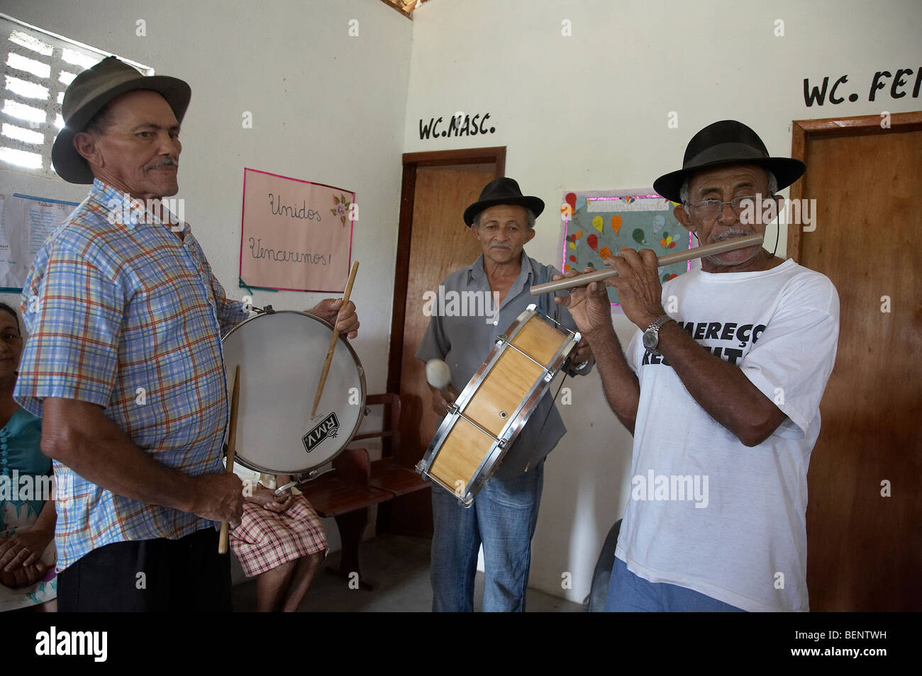BRAZIL Local musicians entertaining, Pernambuco Stock Photo - Alamy