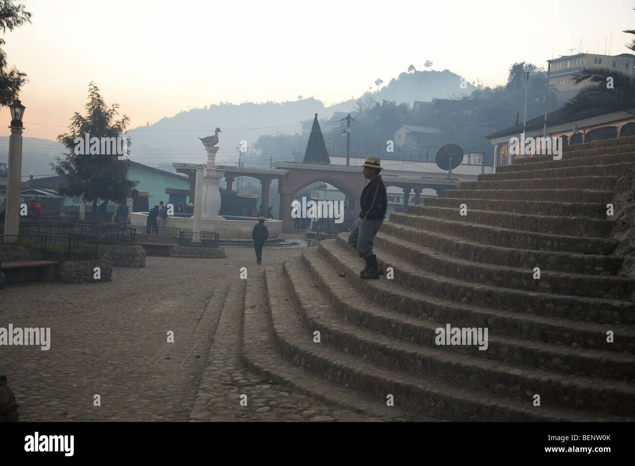 GUATEMALA Church steps, Chajul, El Quiche. PHOTOGRAPH by SEAN SPRAGUE ...