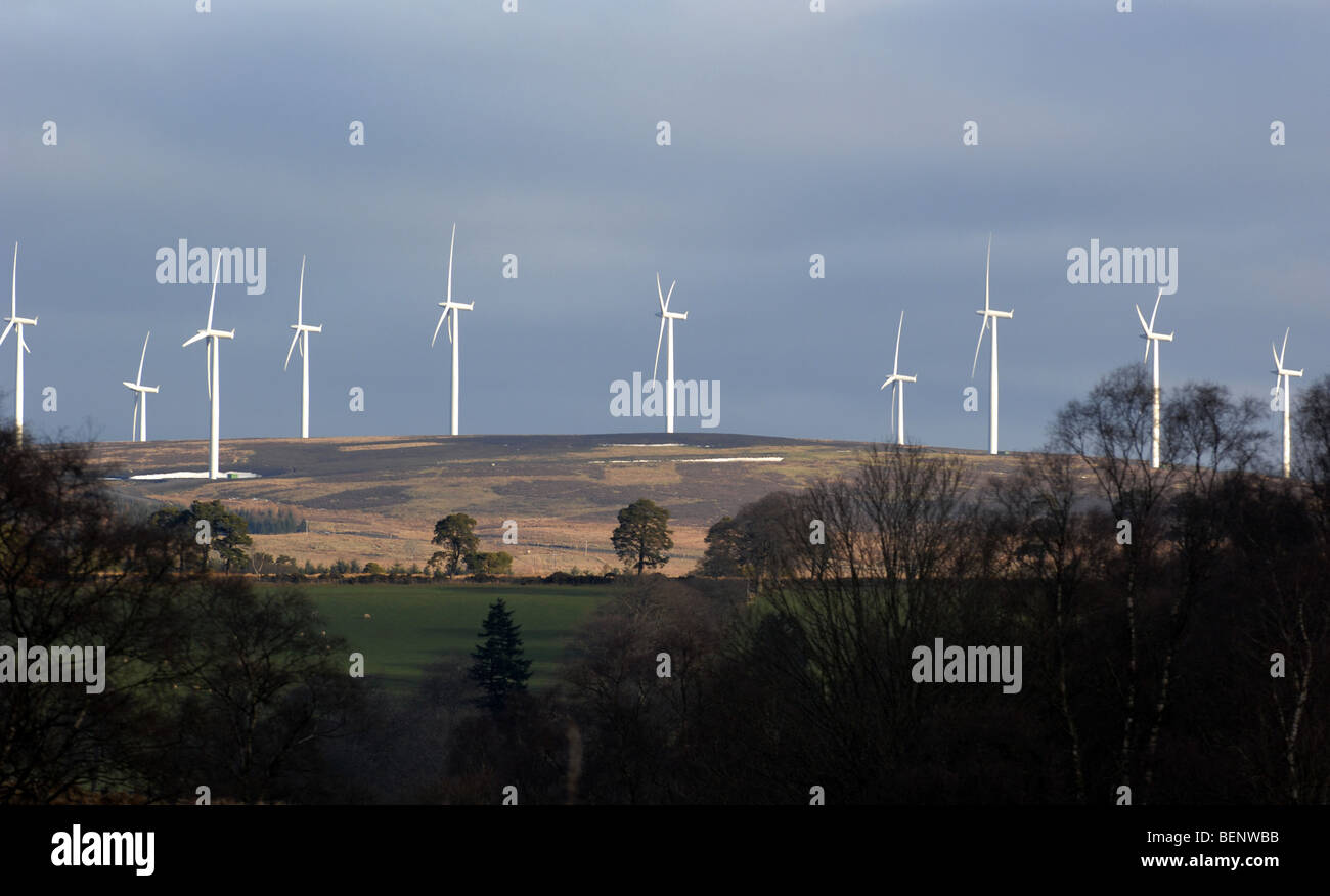 Wind turbines at wind farm Stock Photo - Alamy