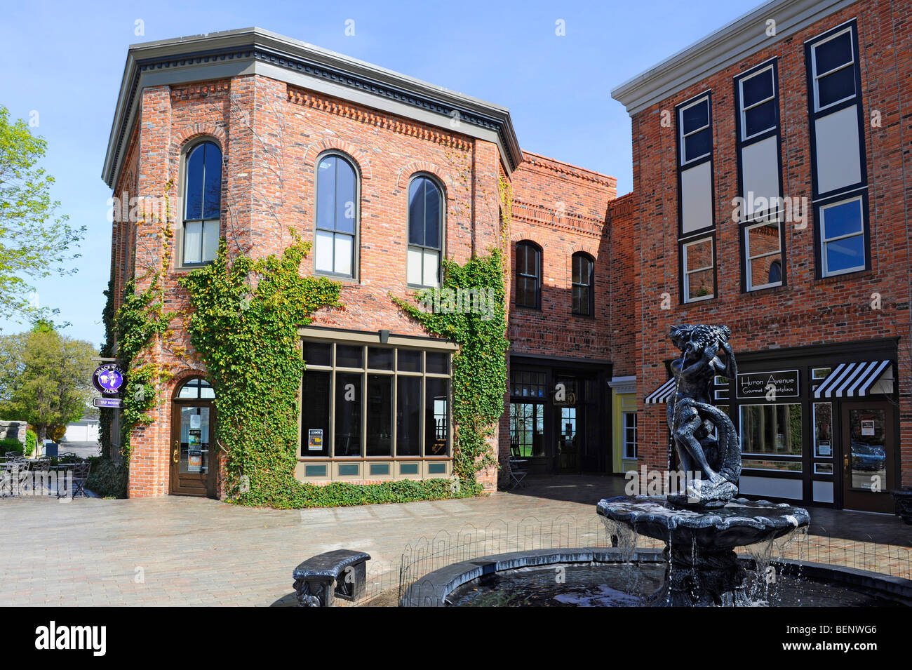 Lexington Michigan tourist destination Stock Photo - Alamy