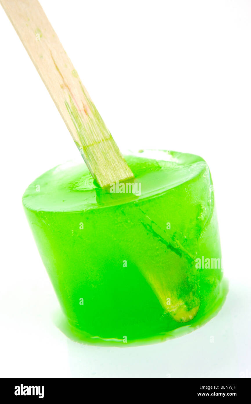 Flavored icy poles isolated against a white background Stock Photo - Alamy