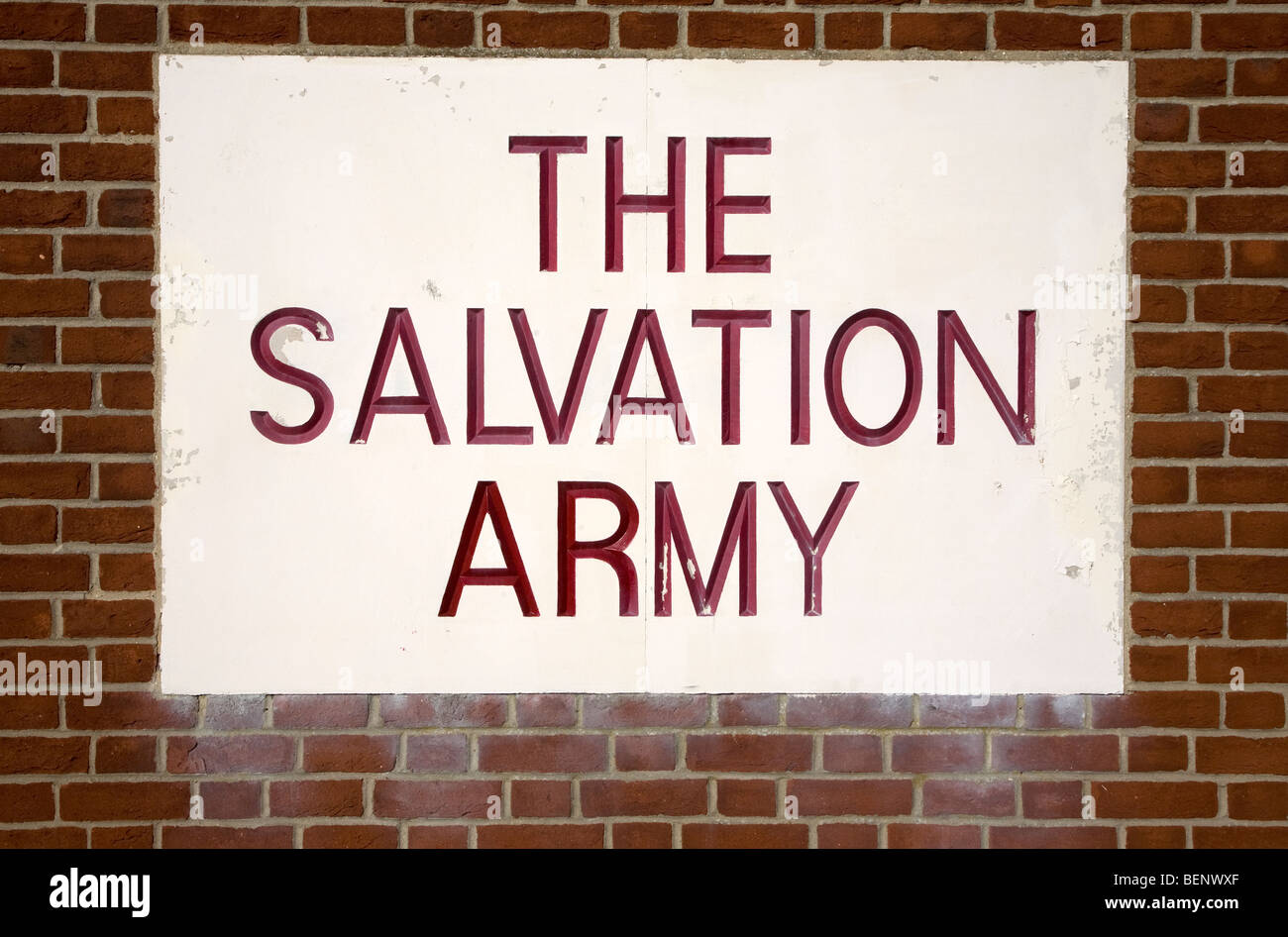 The salvation army sign hi-res stock photography and images - Alamy