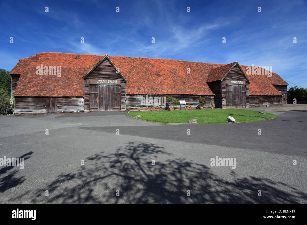The Tithe Barn in Harrow, NW London Stock Photo - Alamy