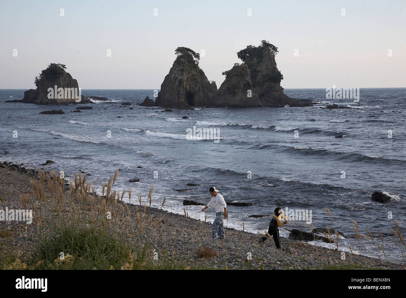 Japan coast rocks hi-res stock photography and images - Alamy