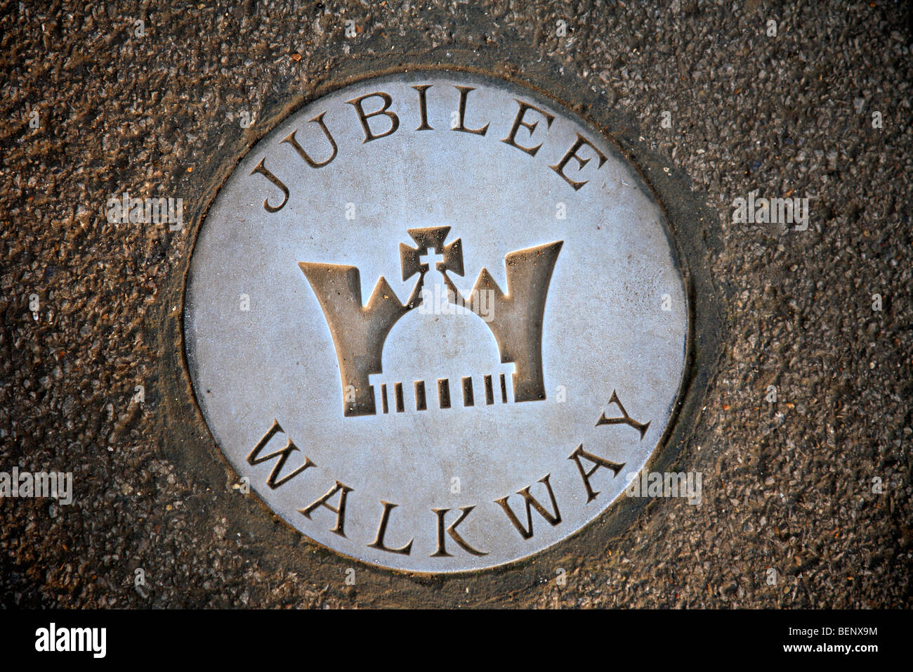 Jubilee Walkway sign Covent Garden London Uk Stock Photo - Alamy