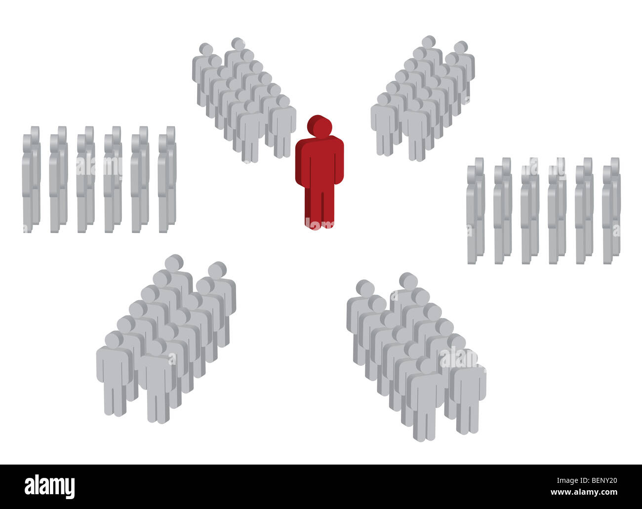 Among people Cut Out Stock Images & Pictures - Alamy