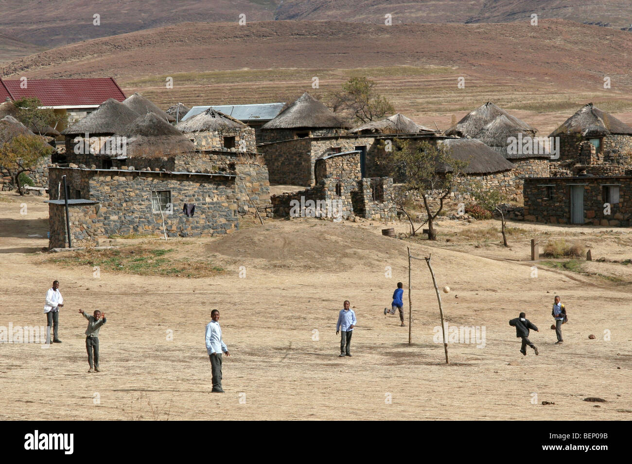Basotho traditional house lesotho africa hi-res stock photography and ...